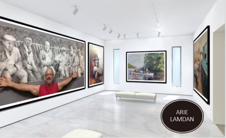 ARIE LAMDAN - World Virtual Museum | Artist and art from all over the world