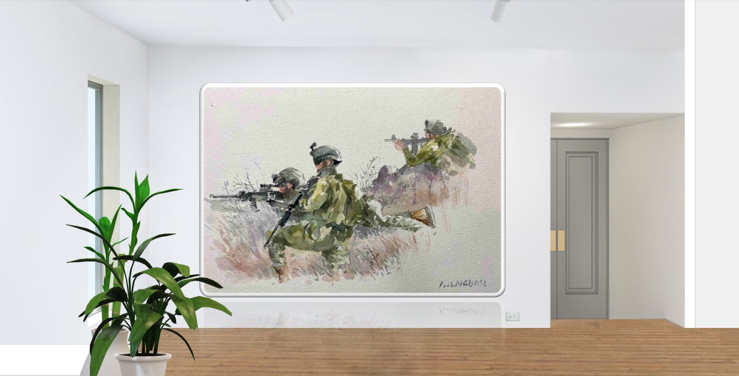 War diary by the artist - Arie Lamdan 2023-2024 ISRAEL - World Virtual ...