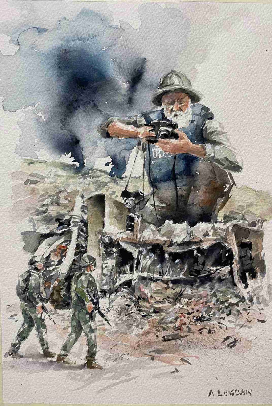 War diary by the artist - Arie Lamdan 2023-2024 ISRAEL - World Virtual ...